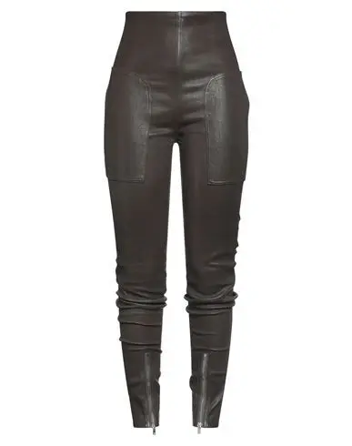 Rick Owens Lambskin, Cotton, And Lycra Skinny Pants