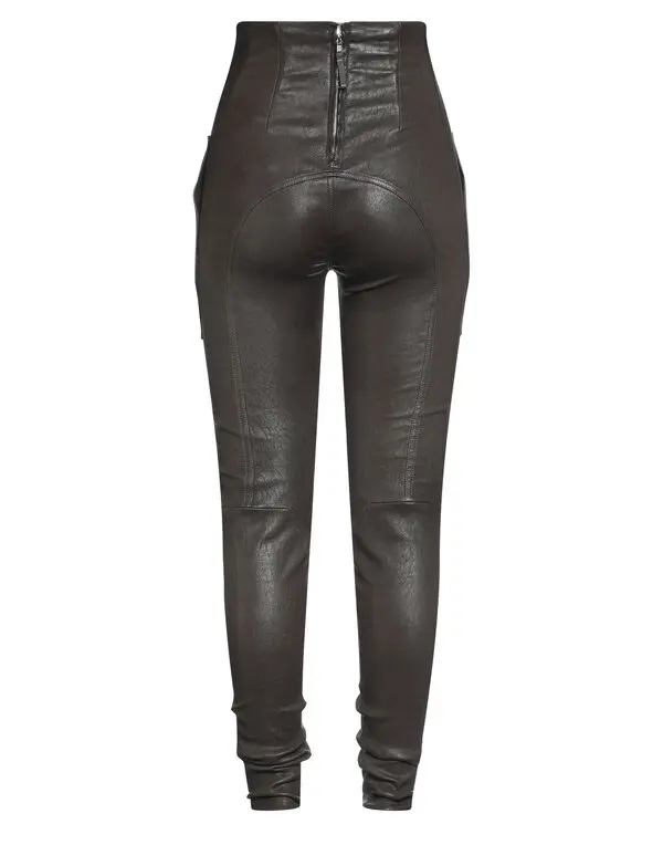 Rick Owens Lambskin, Cotton, And Lycra Skinny Pants