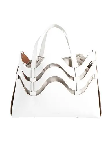 ZANELLATO Leather Shopper Bag - White