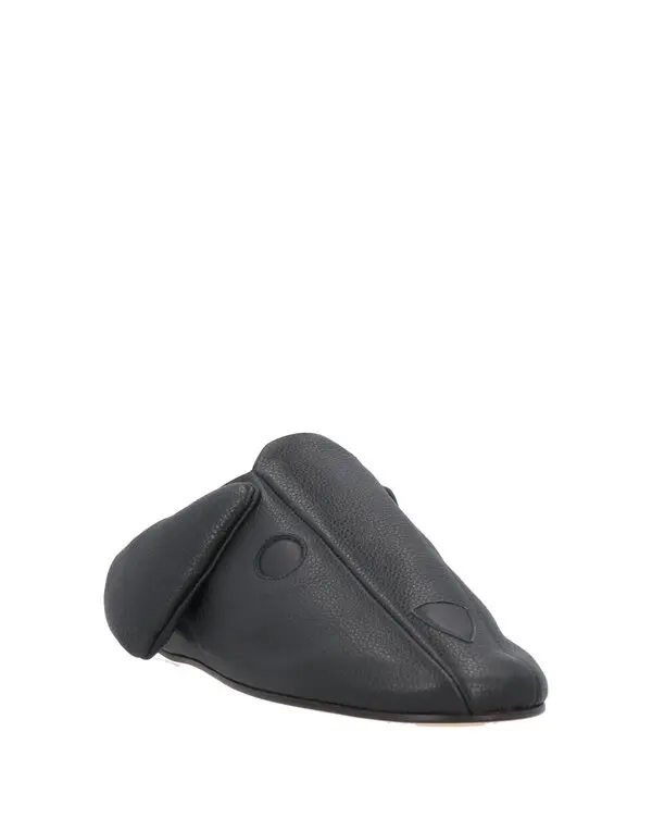 Thom Browne Leather House Slippers