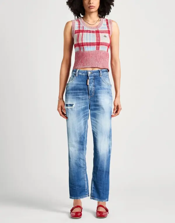 Dsquared2 Tapered Jeans In Denim