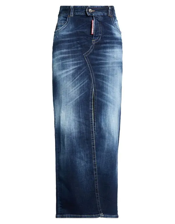 Dsquared2 Denim Pencil Skirt - Blue