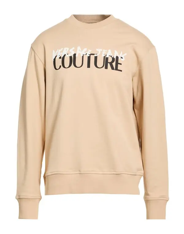 Versace Cotton Sweatshirt - Beige