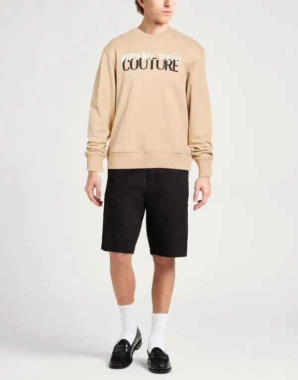Versace Cotton Sweatshirt - Beige