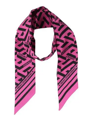Versace Scarf Fuchsia Silk - Pink