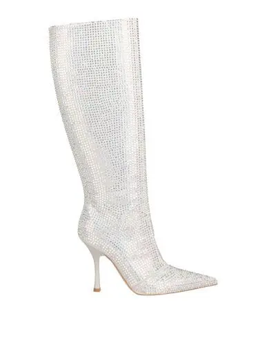 Liu Jo Leonie Hanne X Boot Textile Fibers, Leather - Silver
