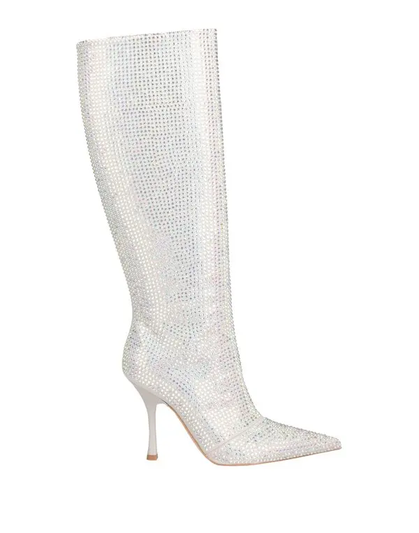 Liu Jo Leonie Hanne X Boot Textile Fibers, Leather - Silver