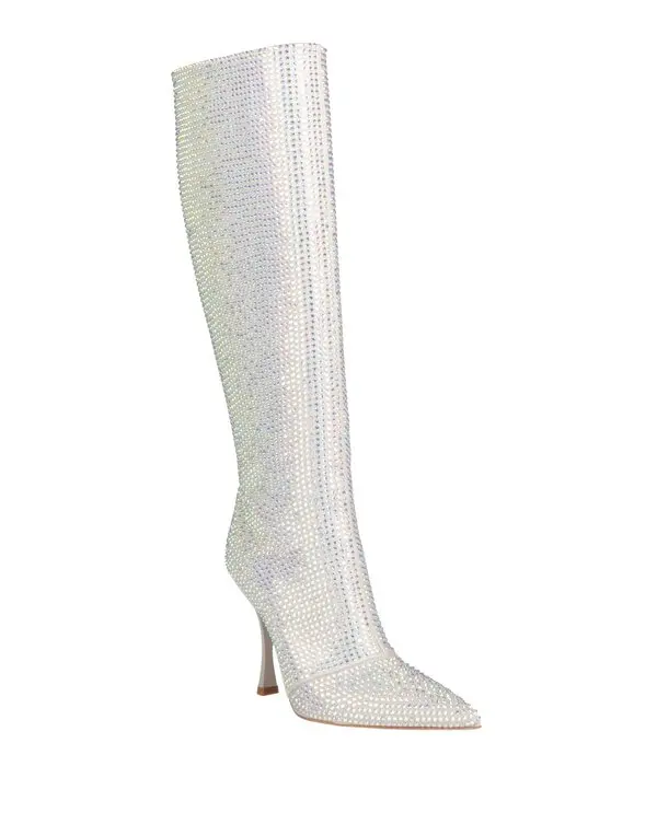 Liu Jo Leonie Hanne X Boot Textile Fibers, Leather - Silver