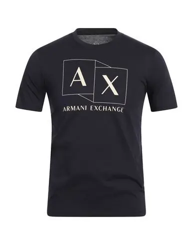 Armani Exchange T-shirt Midnight Size Cotton - Blue