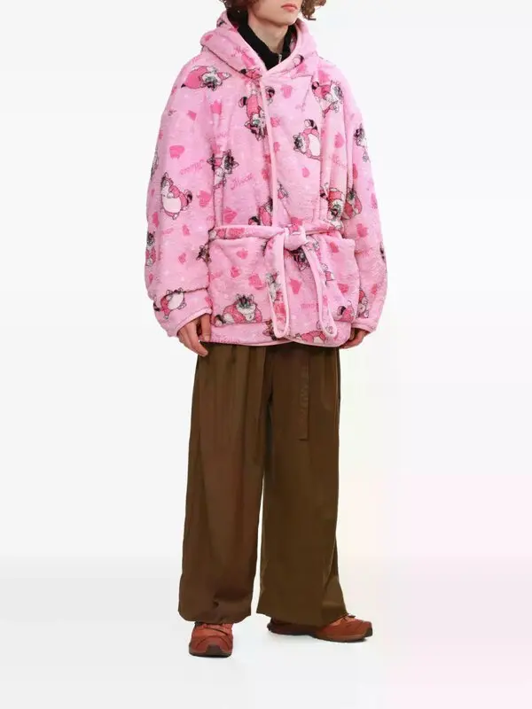 DOUBLET Hooded Belted Robe