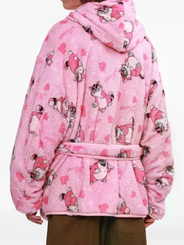 DOUBLET Hooded Belted Robe