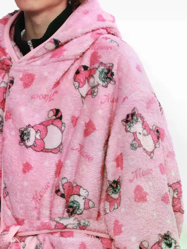 DOUBLET Hooded Belted Robe