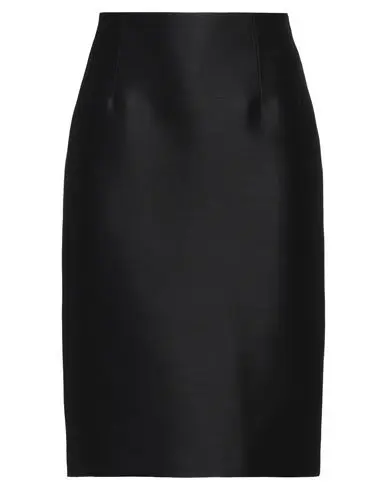 Versace Midi Wool And Silk Skirt