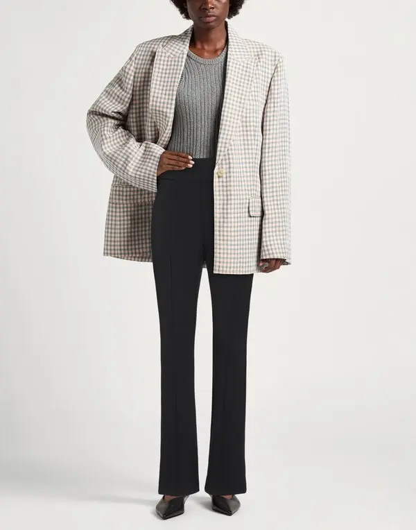 Pinko Bootcut Crepe Pants - Black