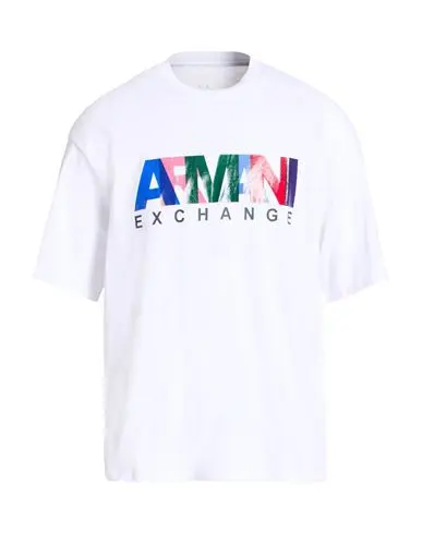 Armani Exchange T-shirt Azure Size Cotton - White