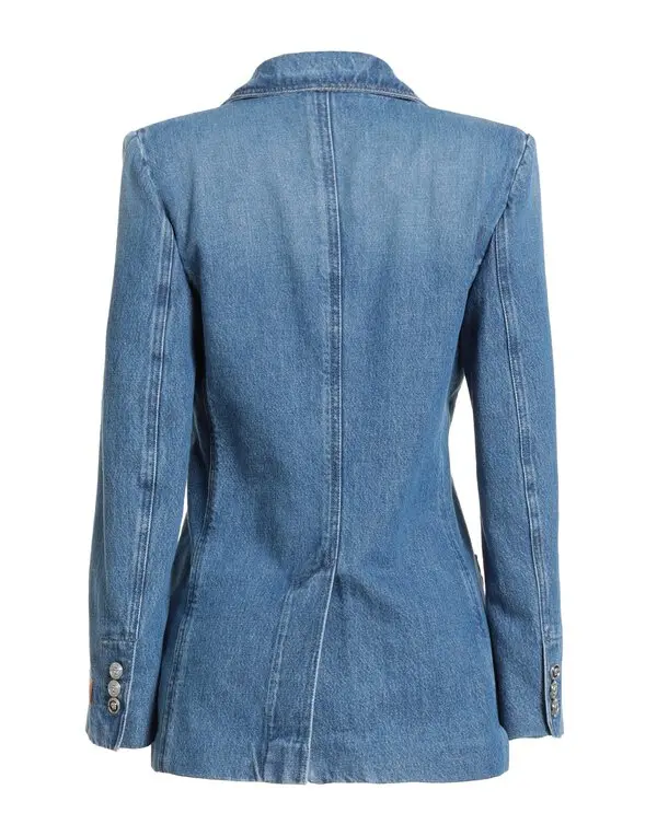 Versace Single-breasted Denim Blazer