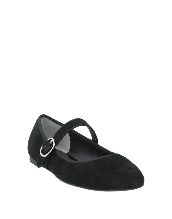 STUART WEITZMAN Leather Ballet Flats