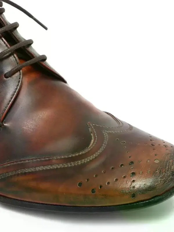 Prada Leather Oxford Shoes