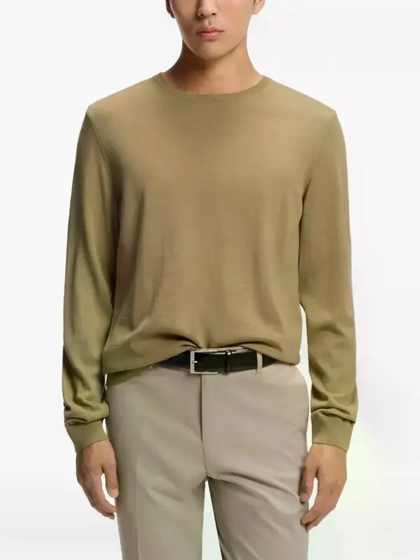 BOSS Crew-neck Sweater - Neutrals