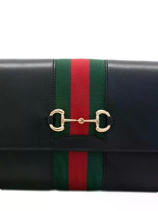 Gucci Horsebit Stripe Clutch