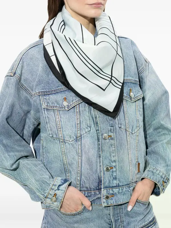 SAMSOE SAMSOE Sahailan Striped Scarf