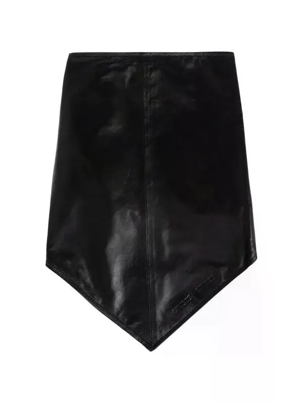 SAMSOE SAMSOE Sadoly Leather Scarf - Black