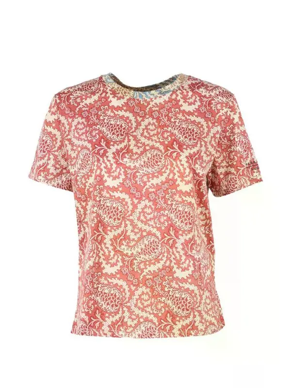 Max Mara Patterned T-shirt - Red