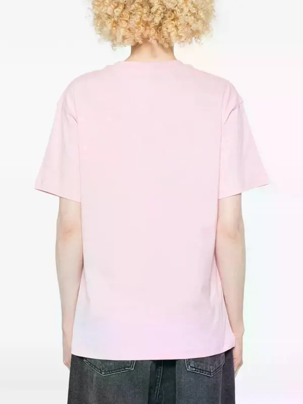 Moschino Logo-detail T-shirt - Pink