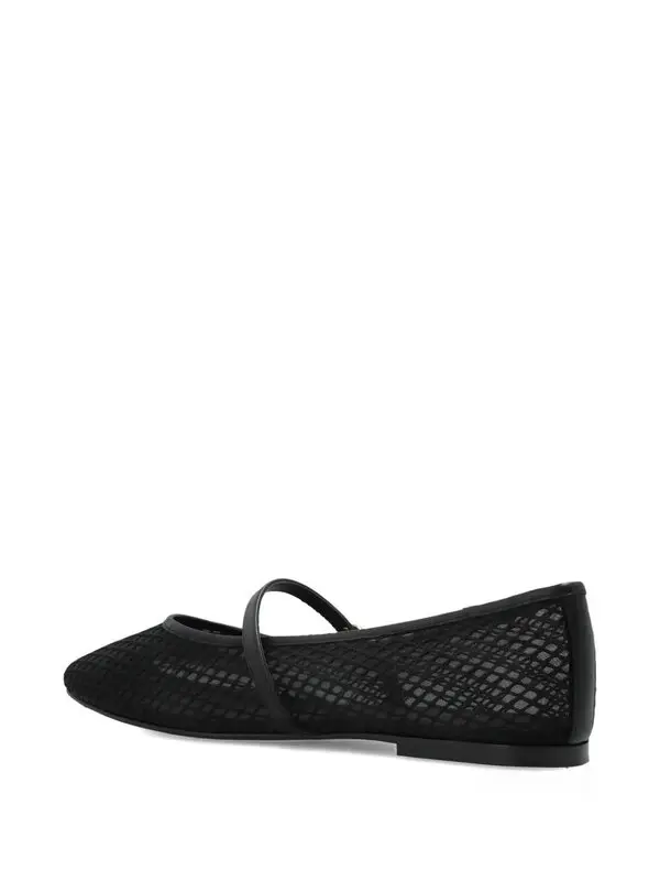 Furla Etoile Net Ballet Flats - Black