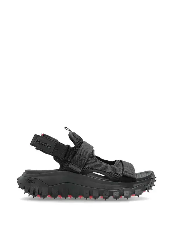 Moncler Trailgrip Vela Sandals - Black