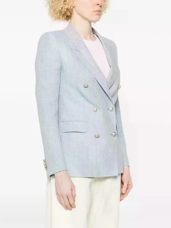 Tagliatore Double-breasted Blazer - Blue