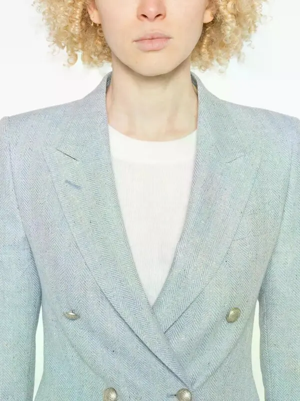Tagliatore Double-breasted Blazer - Blue