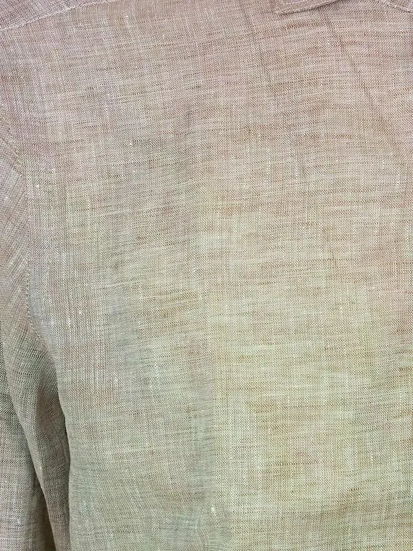 BARBA NAPOLI Linen Shirt - Neutrals