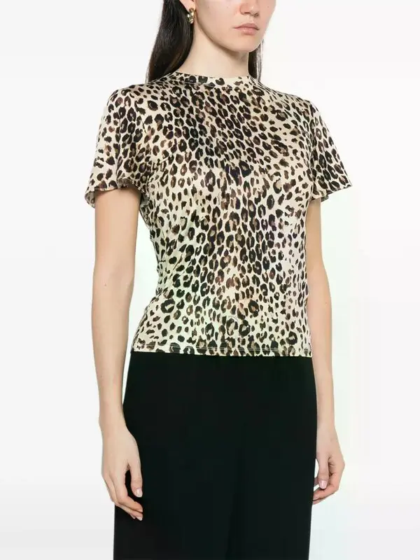 Marella Zinnia Leopard-pattern Top