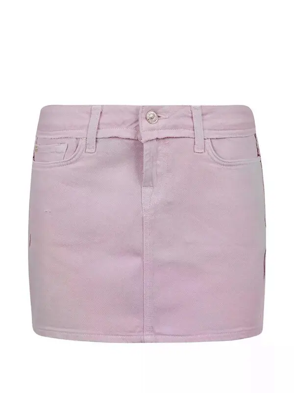7 For All Mankind Mini Skirt - Pink