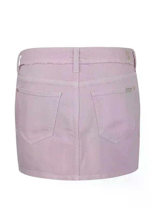 7 For All Mankind Mini Skirt - Pink