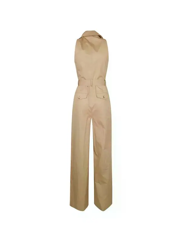 Ralph Lauren Button Belted Jumpsuit