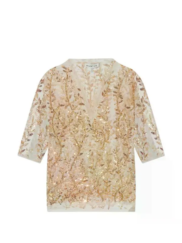 Munthe Babur Leaf-detail Top