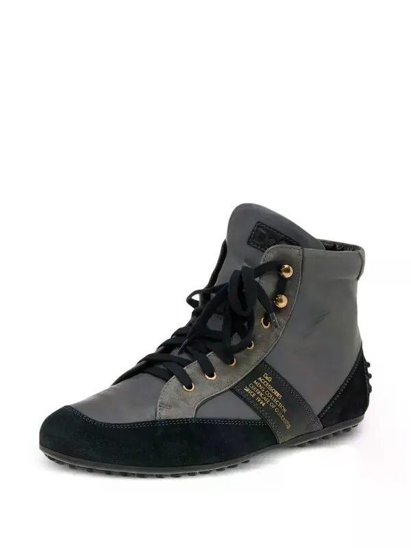 Dolce & Gabbana High-top Leather Sneakers
