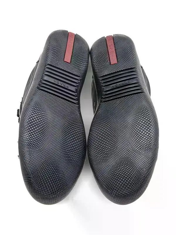 Prada Low Top Sneakers With Logo Print