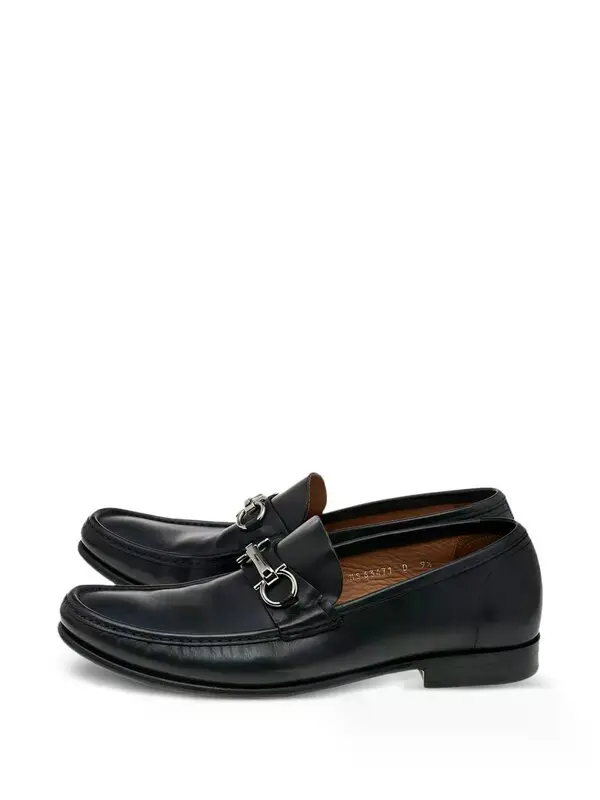 FERRAGAMO Calf Leather Gancini Loafers