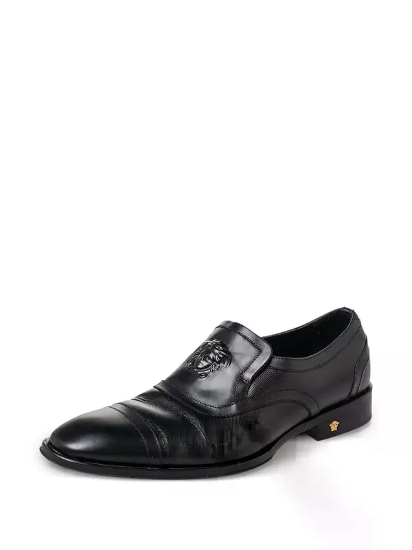 Versace Calf Leather Loafers