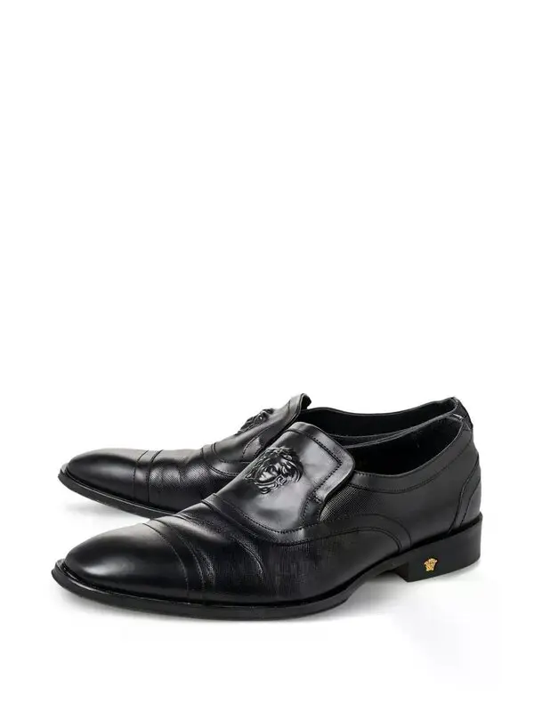 Versace Calf Leather Loafers