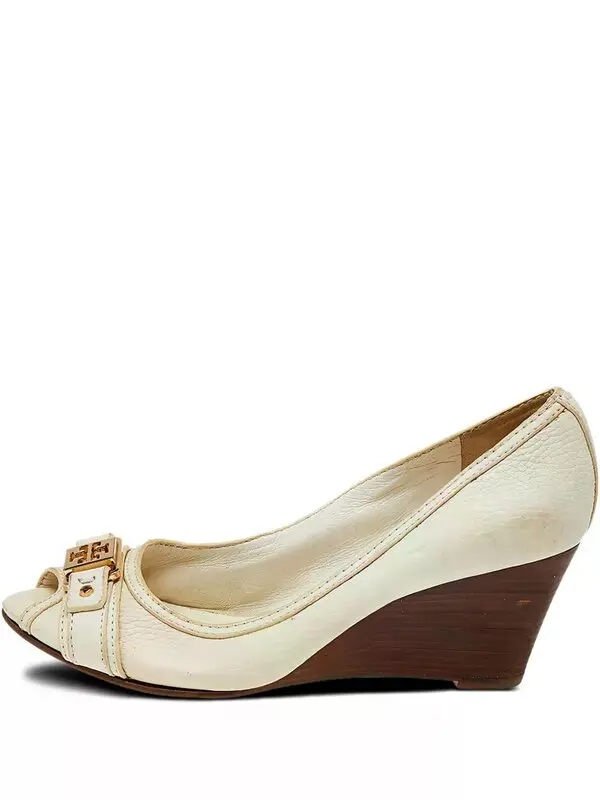 Tory Burch 60mm Peep-toe Wedge Pumps