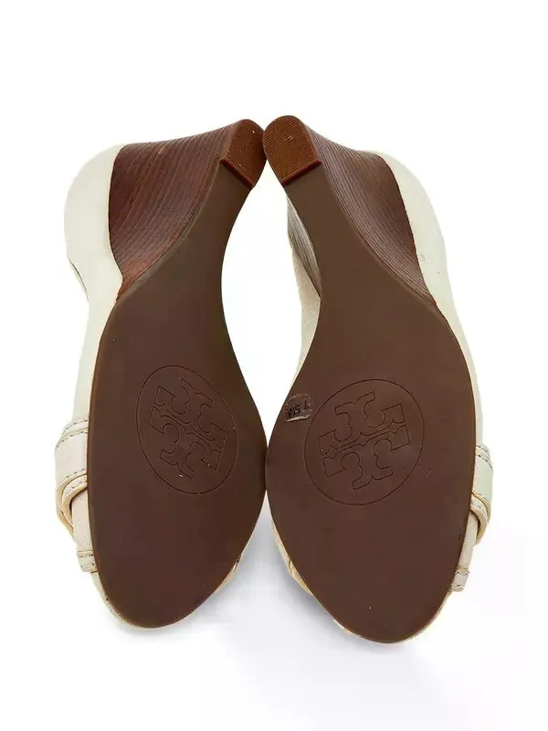 Tory Burch 60mm Peep-toe Wedge Pumps