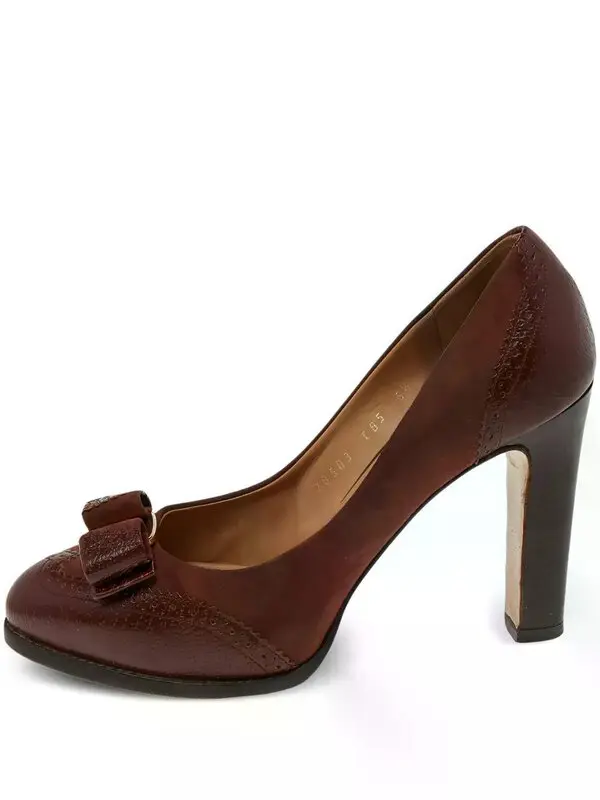 FERRAGAMO 110mm Vara-bow Pumps