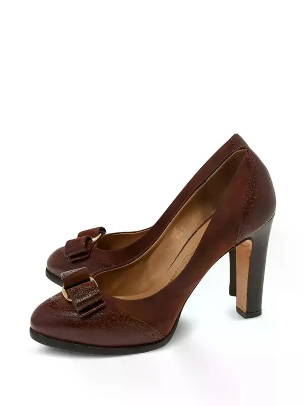 FERRAGAMO 110mm Vara-bow Pumps