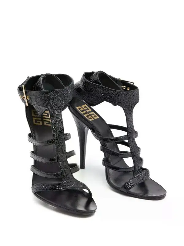 Givenchy Patent Leather Stiletto Sandals