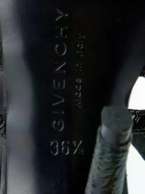 Givenchy Patent Leather Stiletto Sandals