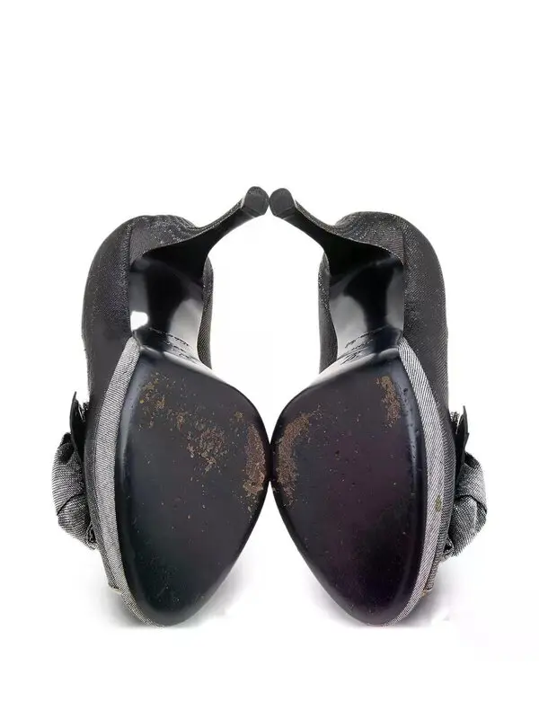 LOUIS VUITTON 110mm Leather Heeled Pumps